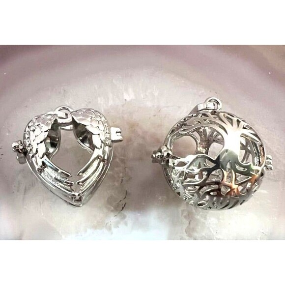 Jewelry | Beautiful Sphere Cage Pendant Your Choice | Poshmark